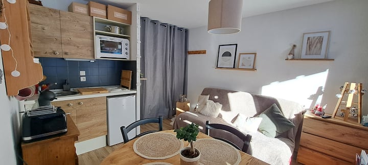 Charmant Appartement Avec Terrasse à La Clusaz - Saint-Jean-de-Sixt