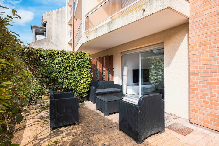 Appartement T2 Cabine Terrasse - Le Touquet-Paris-Plage