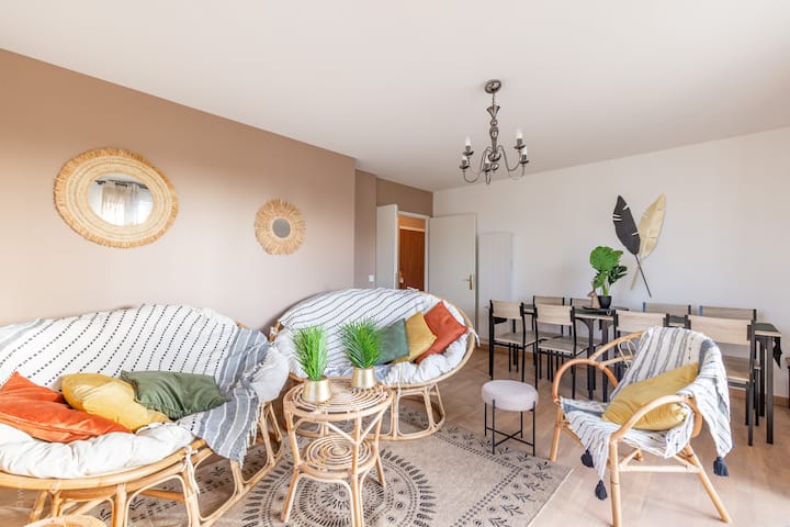 Appt Familial 7 Pers. Près Disney | Parking | Wifi - Torcy