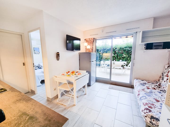 T2 à 50 Mètres De La Mer - Clim, Garage, Terrasse - Bormes-les-Mimosas