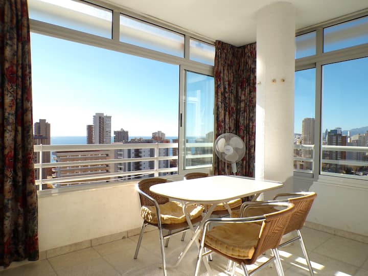 Apartamento Torre Domo Con Vistas Al Mar - Benidorm