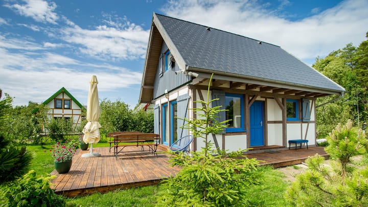 Dom Błękitny Słowińska Aura Rowy - Polnische Ostsee