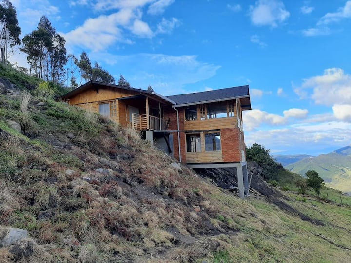 Hermosa Cabaña Cerca Al Volcán Galeras. - Pasto