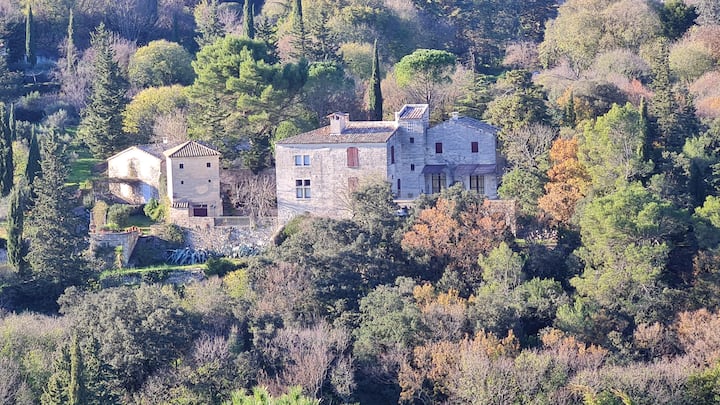 Mas Pleine Nature: Logement Privé, Piscine, Centre - Uzès