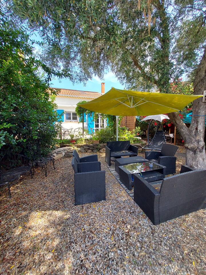 Chambre - La Suite Familiale - 5 Personnes - Marseillan