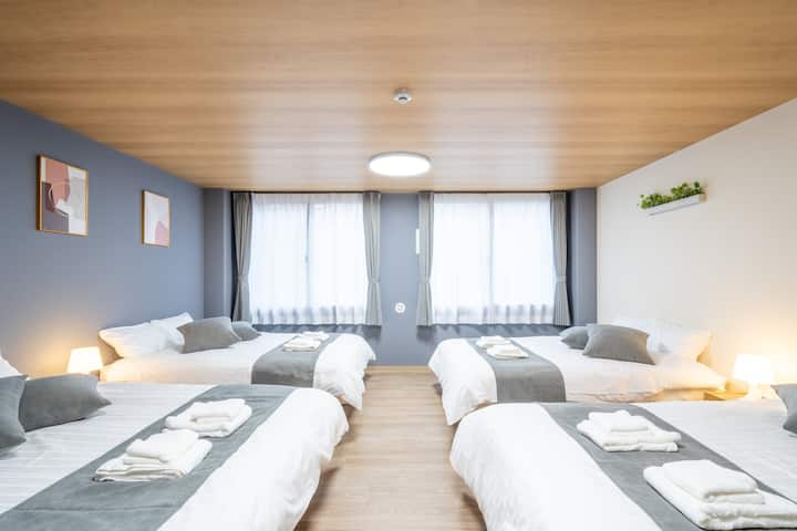 Close To Dotonbori Kuromon Market 90㎡ Space #201 - Osaka, Japan