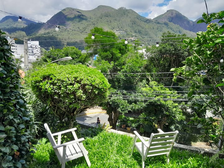 Casa Mobiliada Com Vista No Centro De Friburgo - Nova Friburgo