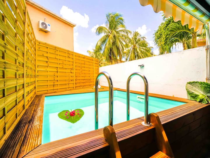 Triplex Pop-art, Piscine Privée - Guadeloupe