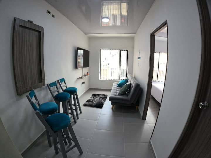 Apartamento Dotado Cerca A Héroes 302 - Bogotá
