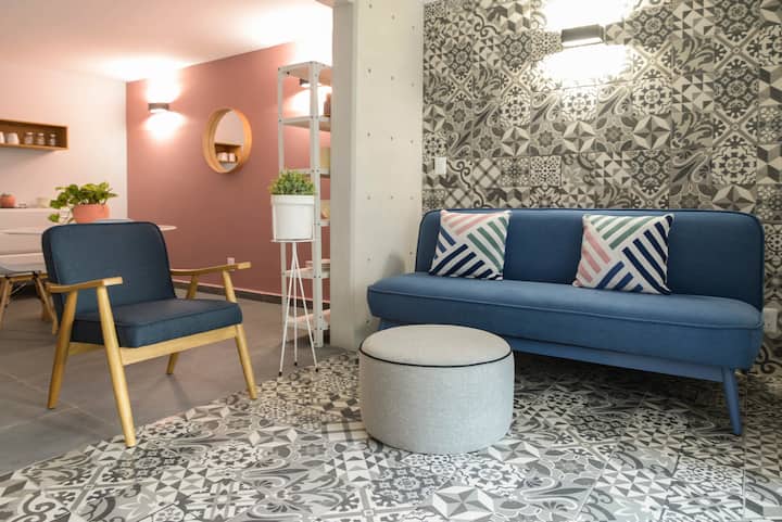 Niu | Modern Apt W/rooftop, Gym & 24/7 Security - Mexico City