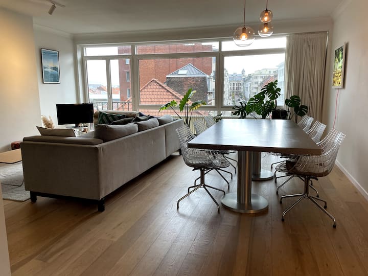 Appartement In Hartje Gent Met Privéparking - Gandawa