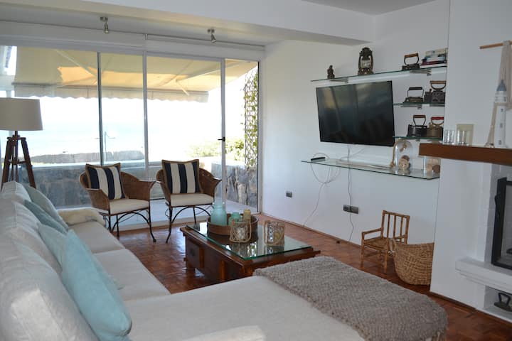 Bello Departamento En Higuerilas - Concón