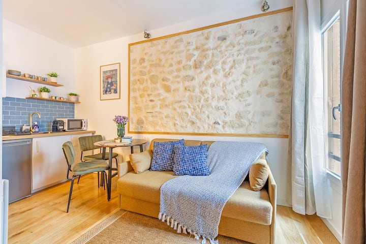 Louvre Palais Royal Elegant Parisian Haven 1bdr - Paris