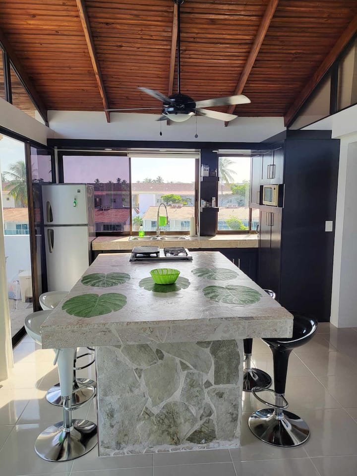 1-bedroom Penthouse With Pool, Center Cabarete - Cabarete