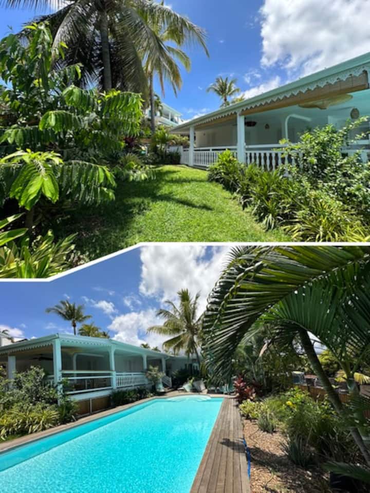 Vue Belle Villa St Gilles Les Bains - Saint-Gilles les Bains