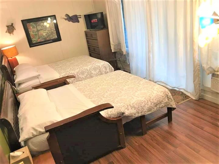 Family Room/ Ac/ Private Bath/ Lanai/ Netflx Wi-fi - Hilo, HI