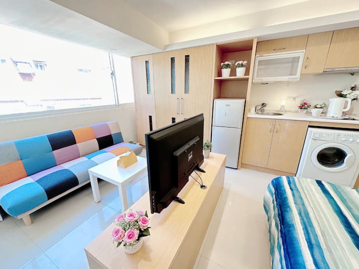 Charming Apt  30secsto Ximen Mrt 西門町時尚房 Dryer - Beitou District
