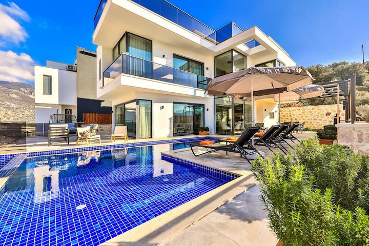 Villa In Kalamar With Good View - Kalkan