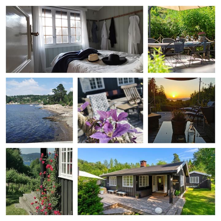 Son: Familievennlig, Strand 400m, Havutsikt, Golf - Norway