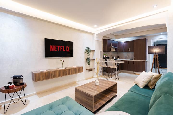 Top Center Cozy Apartment With Amazing View - Marrakesh