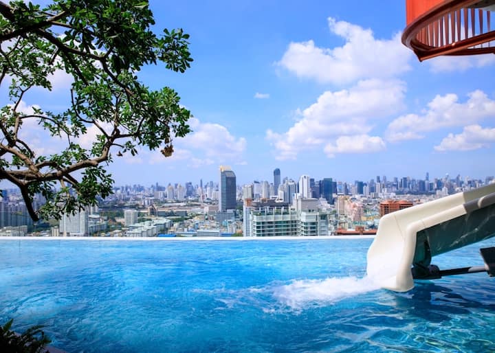 Gk19: Rama 9 / One-bedroom / Mrt Huai Khwang - Bangkok