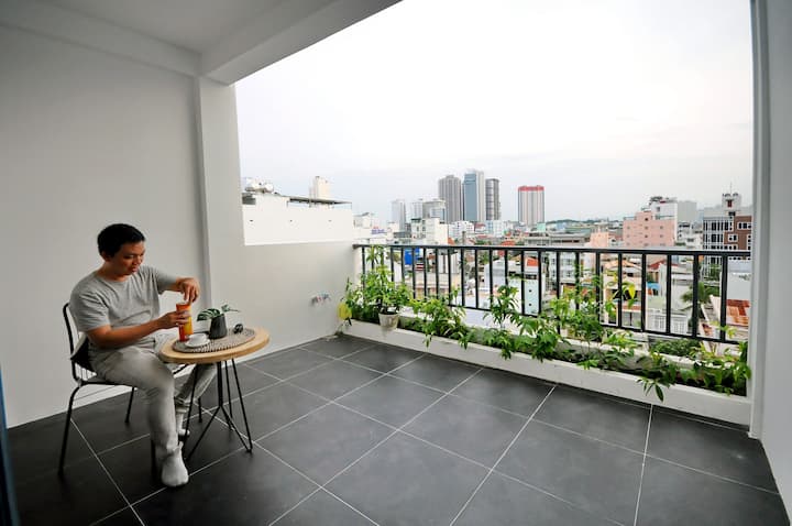 Rooftop Terrace Studio In Villa - Vietnam