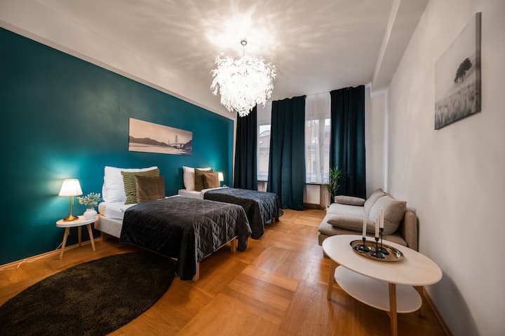 Wagnerstays Stylish 3bd Riverfront Apartment - Prága