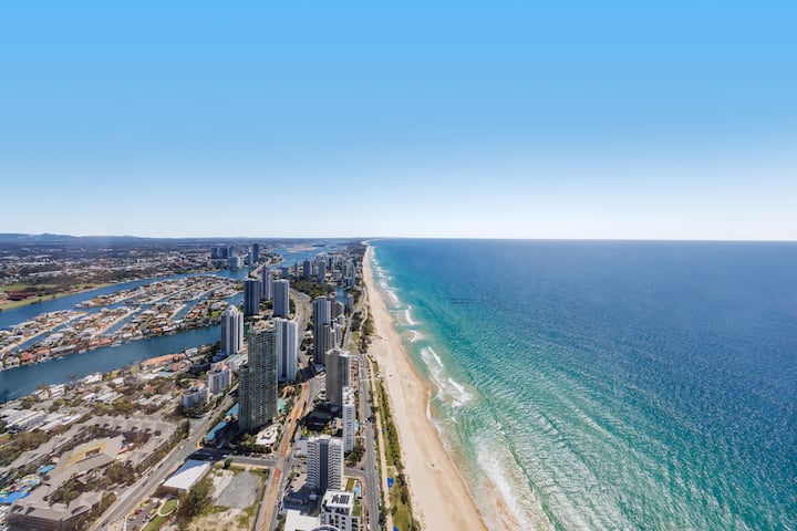 Harmony Haven Oceanview 1b1b Apt - Gold Coast