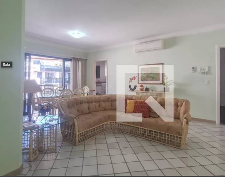 Amplo Apartamento Na Enseada - Guarujá