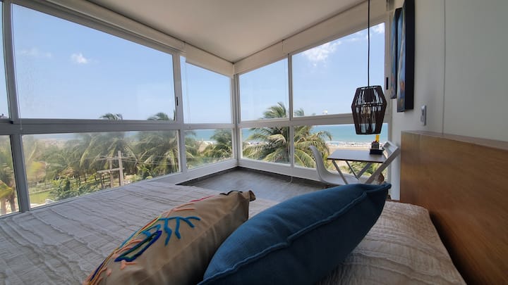 Apto Familiar 1ra Línea De Playa - Cartagena