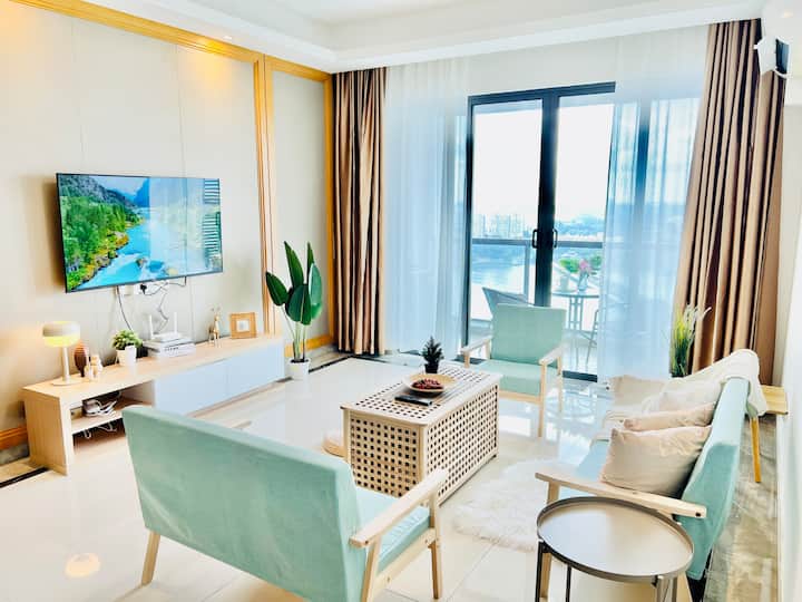 R&f Highlife Retreat 4br,bathtub & Seaview 8-16pax - Johor Bahru