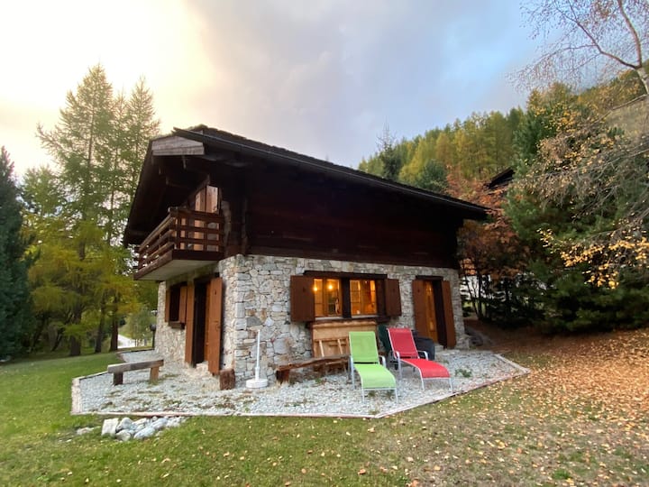 Chalet Tschäggätä_4 Chambres_ 8p - Zinal