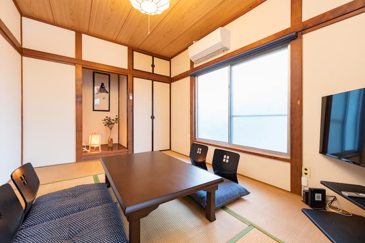 羽田空港から直通10分/最大7名宿泊可能/コンビニまで徒歩1分/渋谷20分/キックボード有/一棟貸し - Aéroport de Tokyo-Haneda (HND)