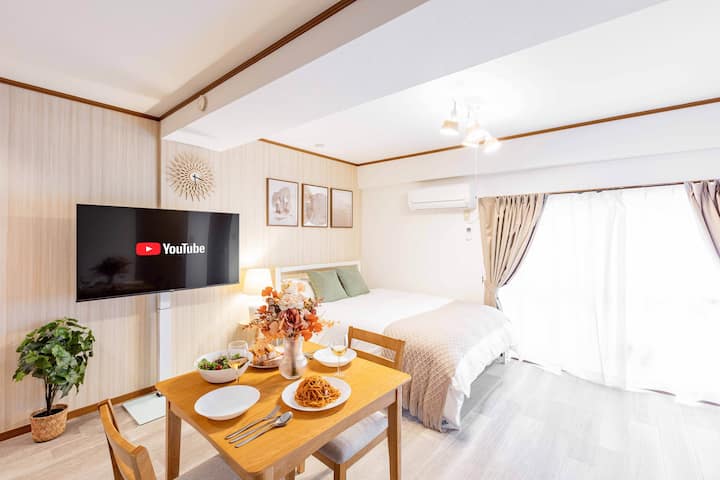 Namba Area/near Dotonbori/no Transfer From Kix 502 - Osaka