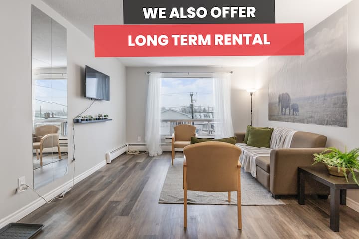 P11 Ap12 - Nice&clean 2bedrooms 1km Nbcc Moncton - 멍크턴
