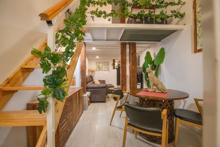 Experiencia ÚNica En Malasaña, Loft Tropical - 마드리드