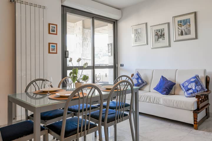𝐇𝟏𝟏 [Colombo 51] Vue Sur Mer - Centre - Taggia