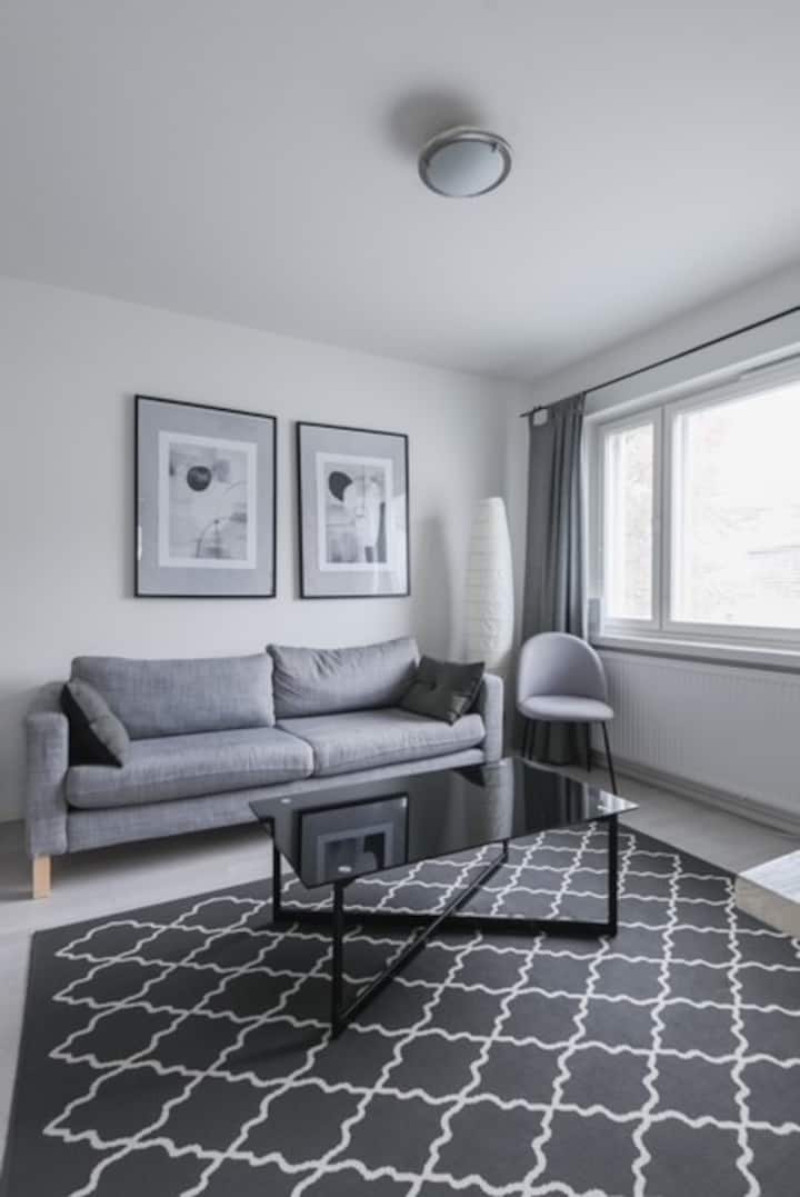 Kaksio Lahden Keskustassa (Malskin Korttelissa) - ラフティ