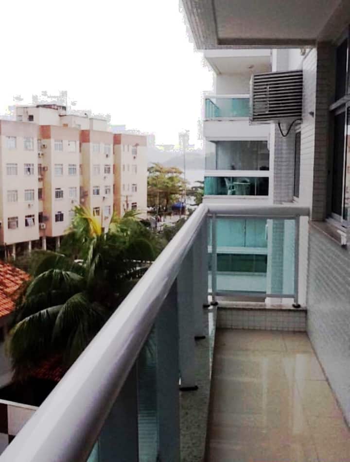 São Francisco/ Charitas,varanda Vista Lateral Mar - Niterói