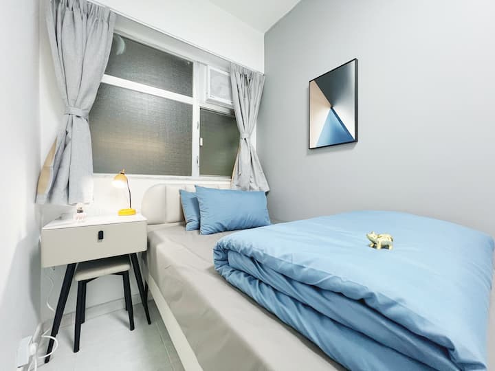 3 Mins To Wan Chai Mtr @Co-living Simple Double Rm - 灣仔
