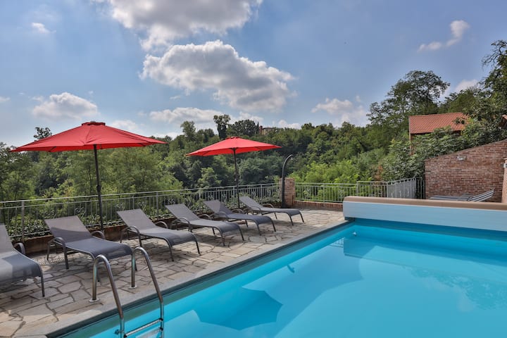 Villa Pesce, Apartment Barbera Für 6 Personen - Bergamasco