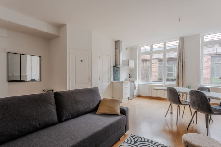 Loft Spacieux - Grand Place  - Lumineux - Parking - Arras
