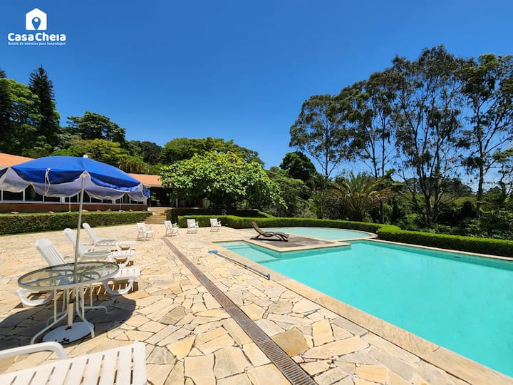 Chácara 10min São Roque- Bbq, Lareira, Sauna - São Roque