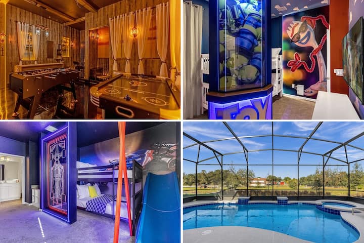 9bb/ 9 Ba Sleeps 26! Paradiso Grande (6157 Hs) - 올랜도