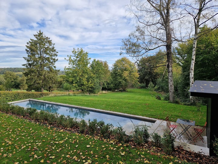 Amazing Villa With Swimming Pool - Aywaille