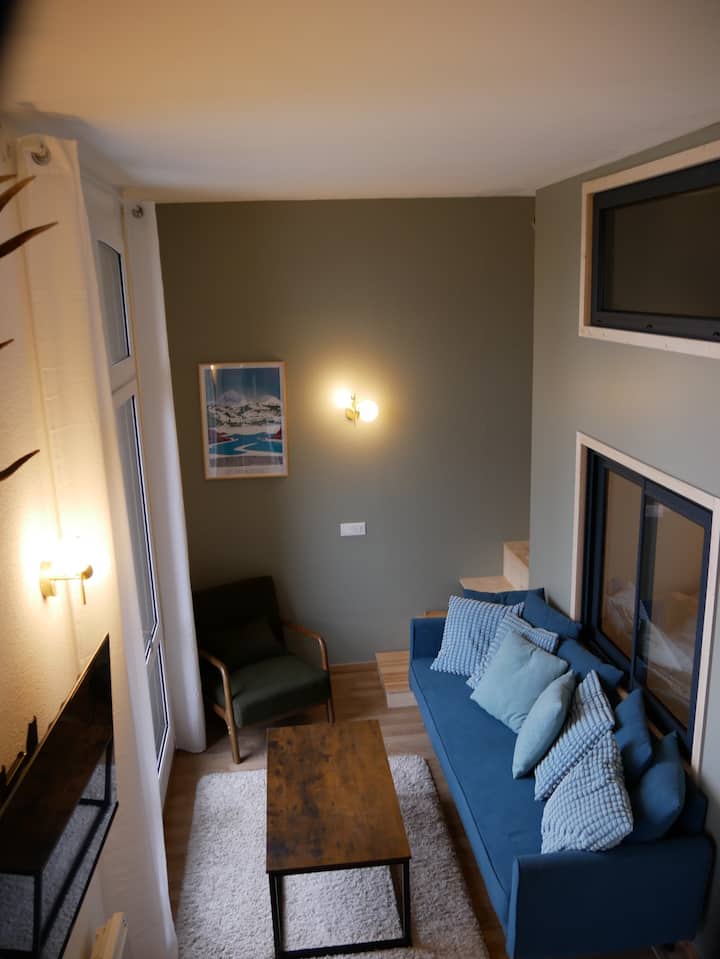 2 Pièces 4 Personnes Balcon Vue Montagne Wifi - Font-Romeu-Odeillo-Via
