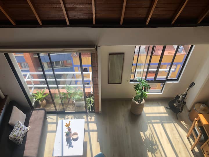 Acogedor Apartaestudio-mezzanine - Medellín