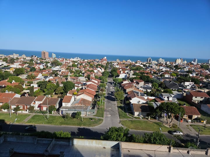 Departamento 3 Amb  Vista Al Mar - Mar del Plata