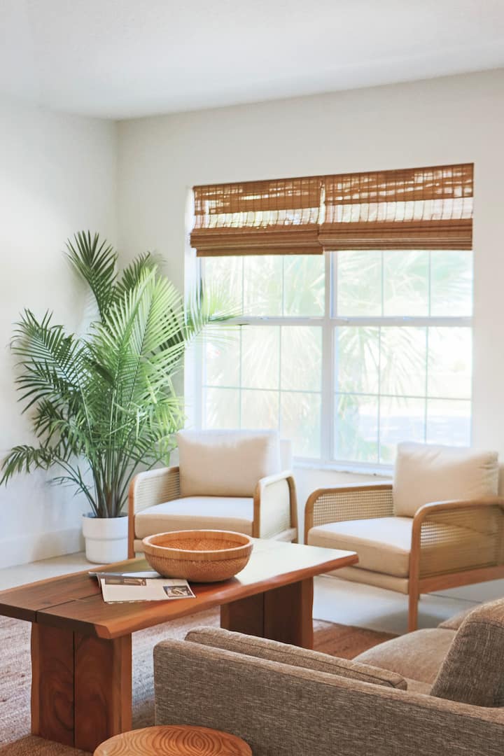 Modern Beach Escape: Walk To Ocean + Private Patio - St. Augustine Beach, FL