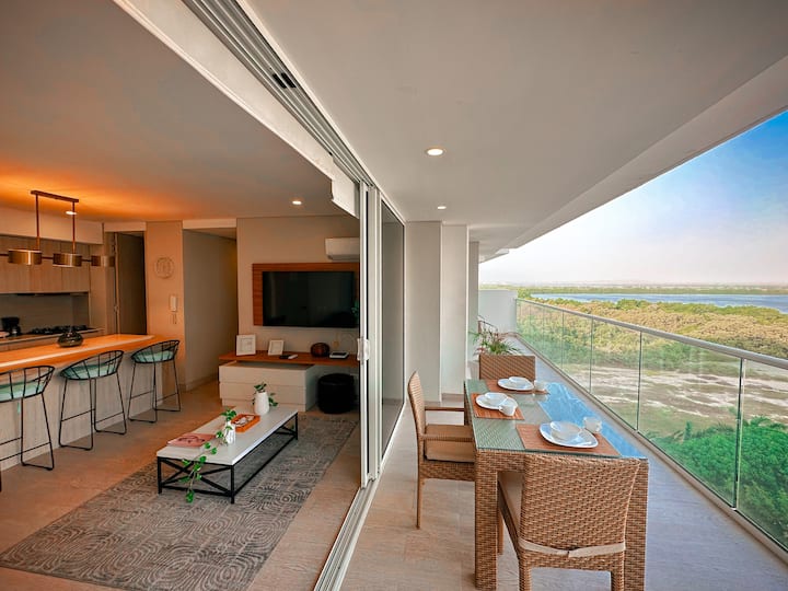 P8 Apartamento Lujoso Cerca Al Mar - Cartagena